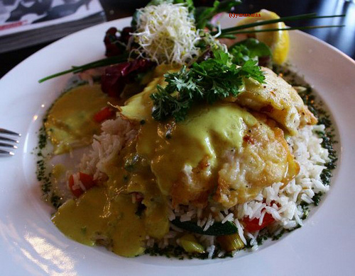 Pilaf me perime dhe peshk - Receta Kuzhine