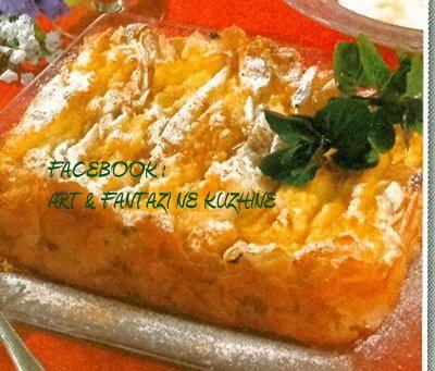 Bugaca “ Fisarmonika”, me krem - Receta Kuzhine