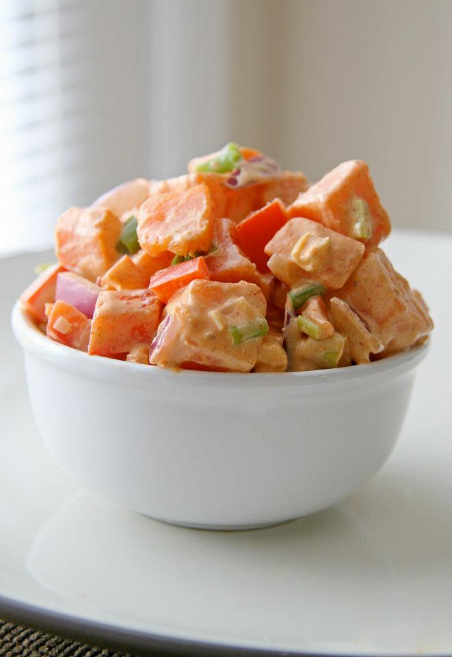 Sallate me patate te embla me leng portokalli: - Receta Kuzhine