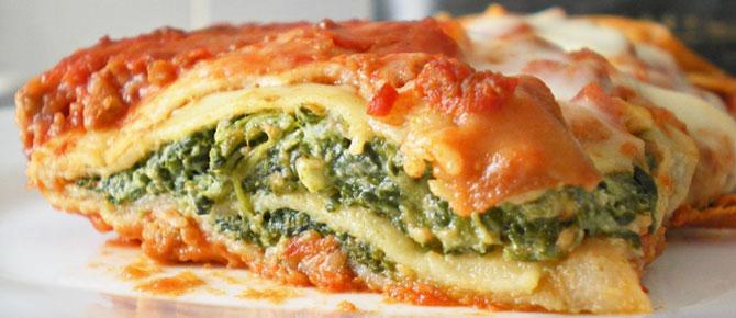 Kaneloni me spinaq dhe djathë maskarpone - Receta Kuzhine