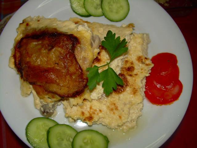 Tavë kosi me mish pule - Receta Kuzhine