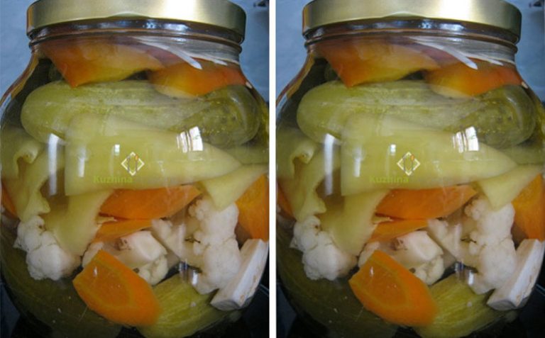 Turshi me Laker - Receta Kuzhine